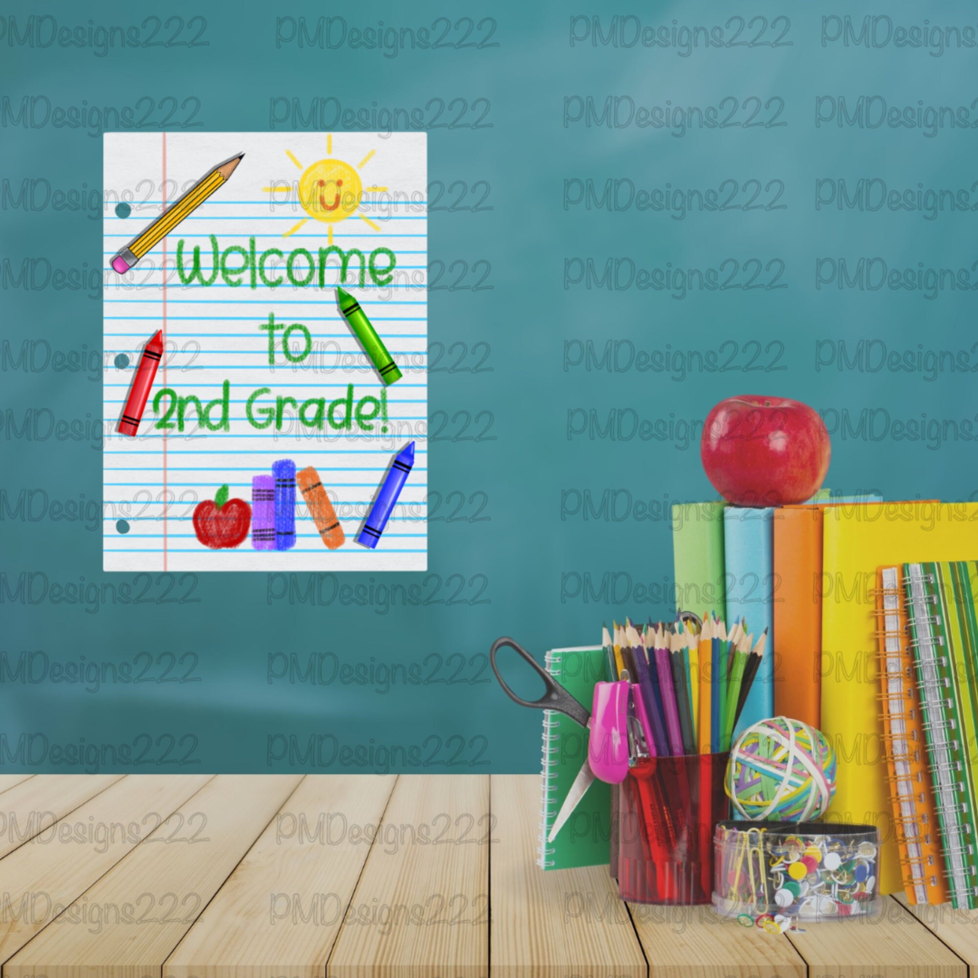 Back to School Sign Printable, Back to School Flyer, Welcome to 2nd ...
