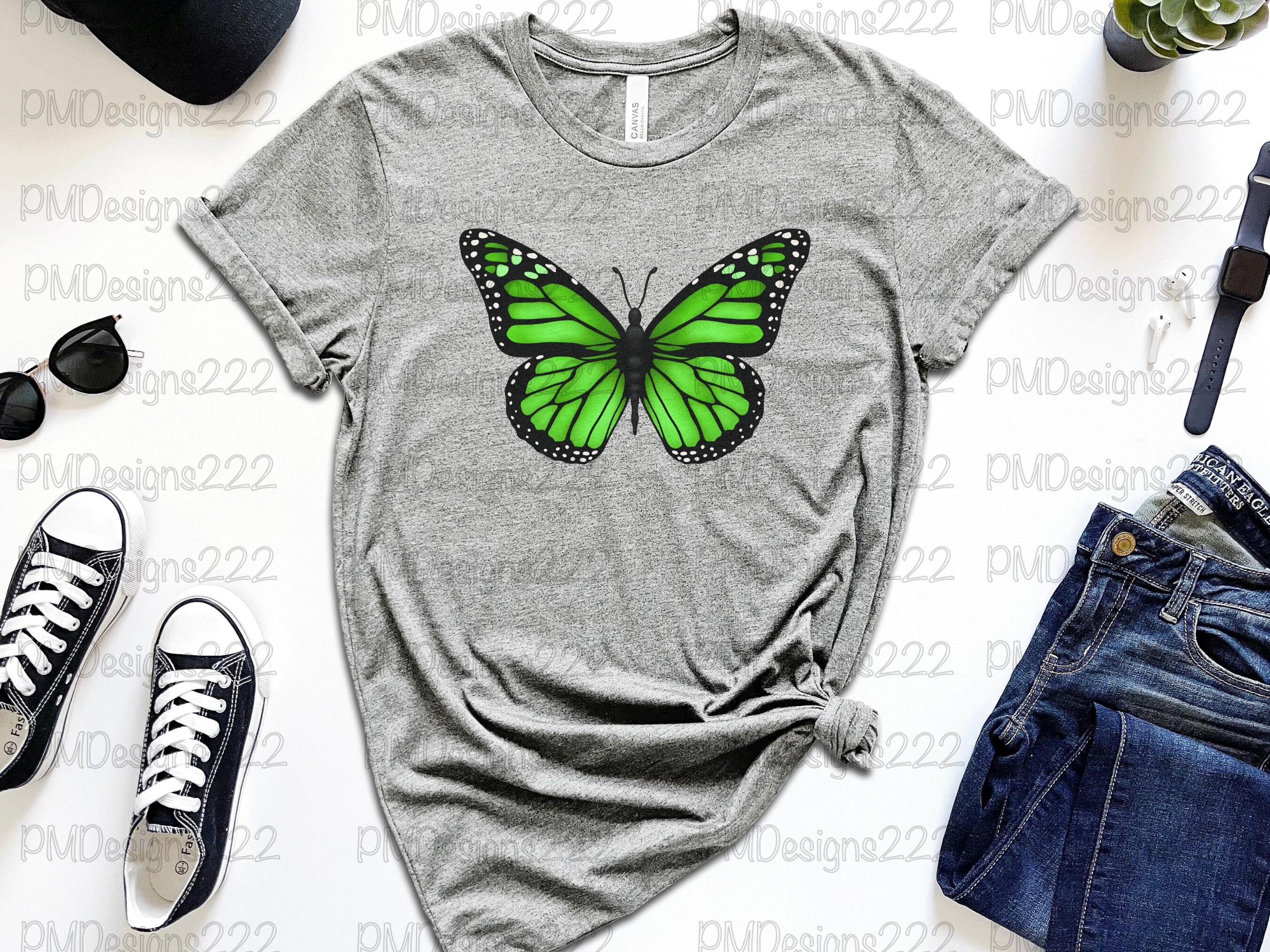 Green Butterfly Png, Butterfly Png, Butterfly Clip Art, Green Butterfly ...
