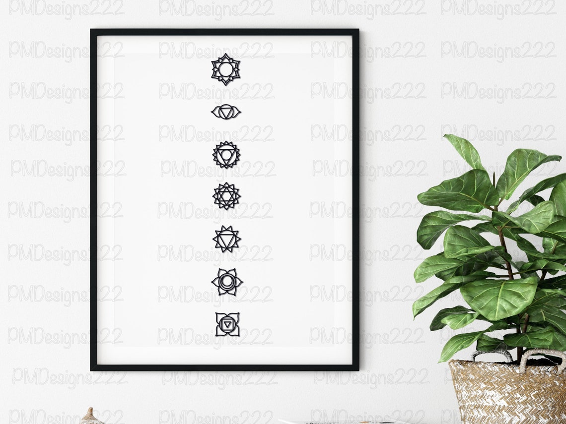 Namaste/chakra Symbols PNG, JPEG Printable Digital Download - Etsy