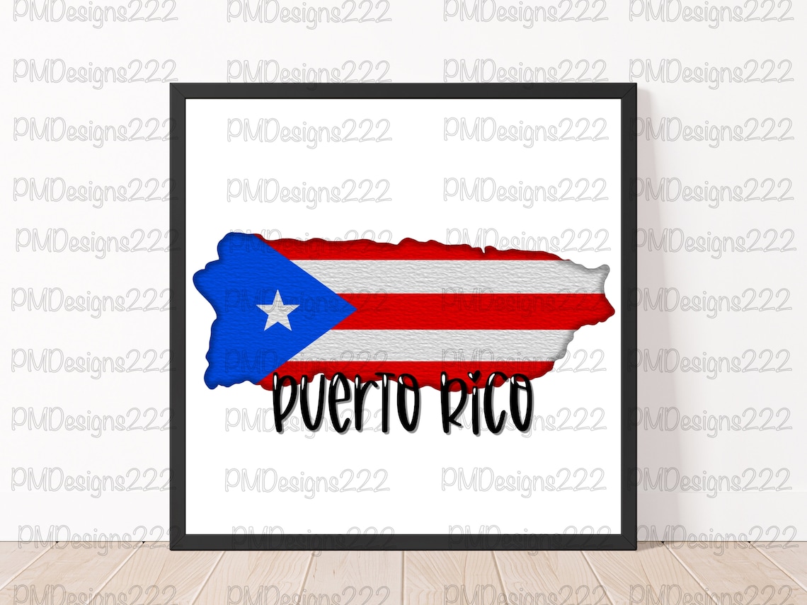 Puerto Rico Flag Png, Puerto Rico Sublimation Graphics, Puerto Rico ...