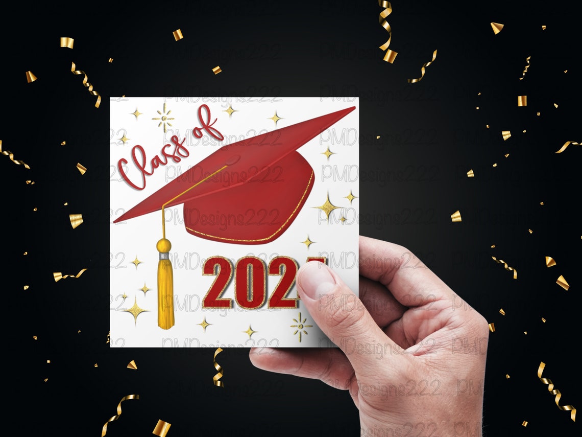 Red Class of 2024 Png, Senior 2024 Png, Graduation 2024 Sublimation ...
