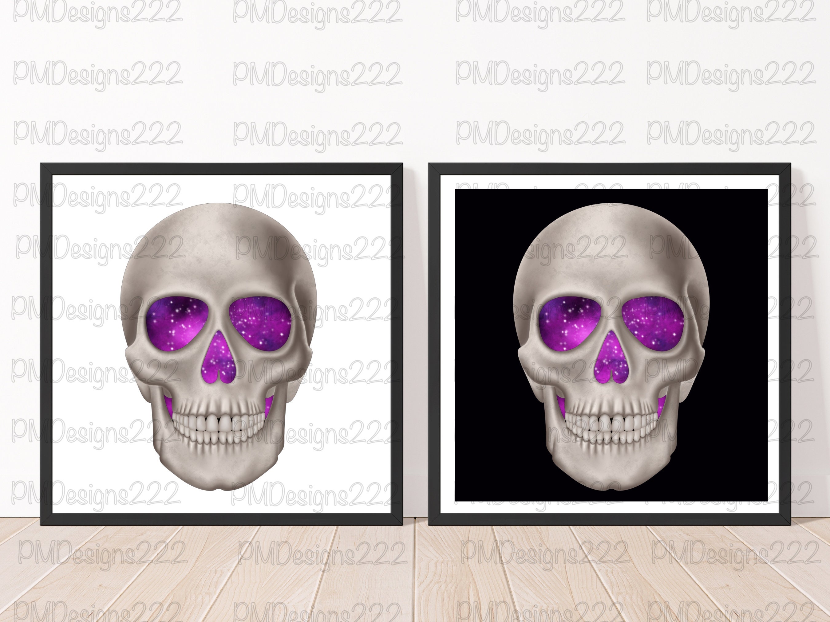 Space Skull Png, Skull Sublimation Graphics, Skull Digital Artwork ...