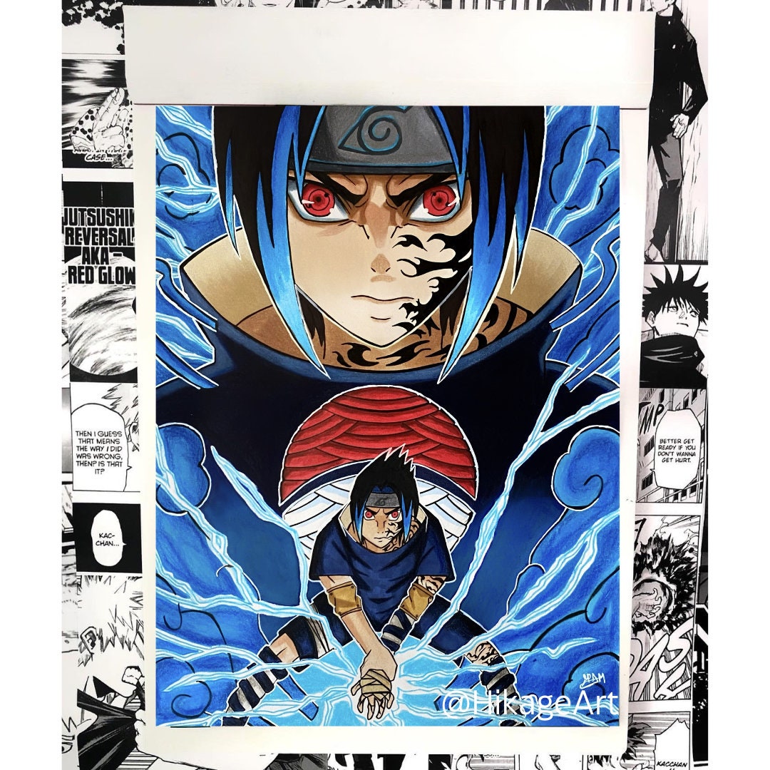 Anime Poster A4 Manga Druck L Naruto - Etsy