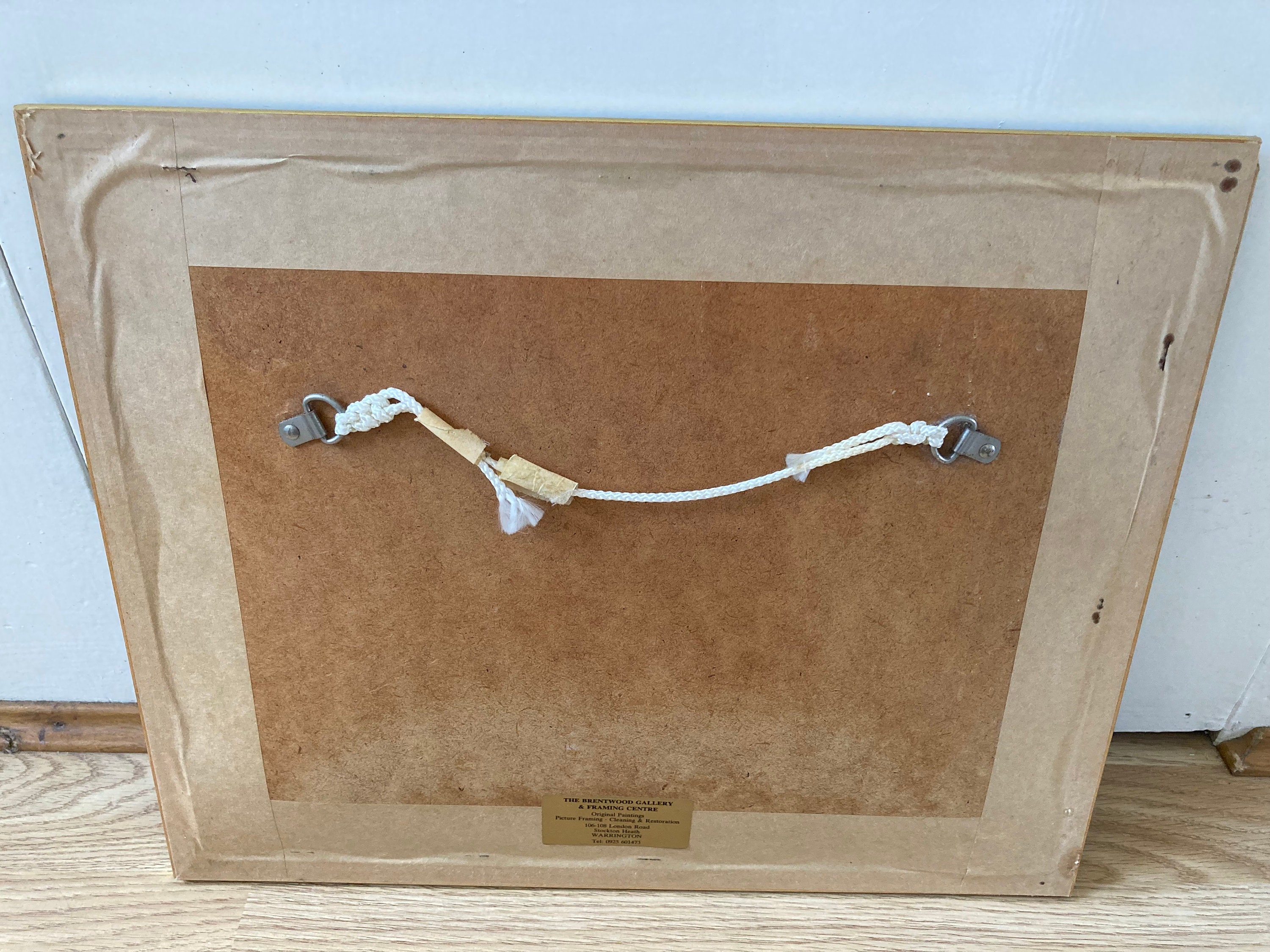 AVRO Lancaster Bomber Command Hand Embroidery Framed and Perspex Glazed ...