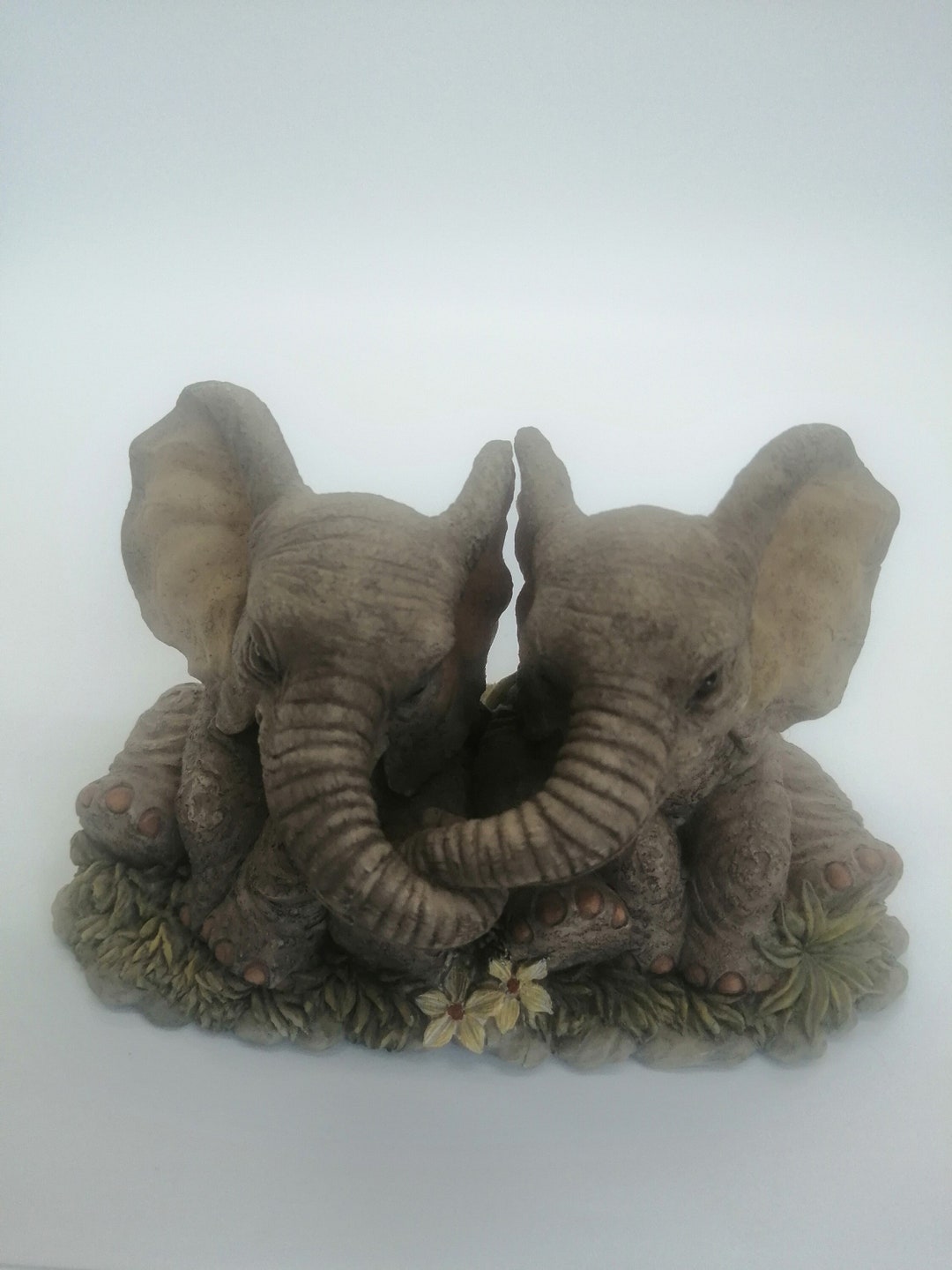 Vintage Ceramic Elephant Figurine Seagull - Etsy