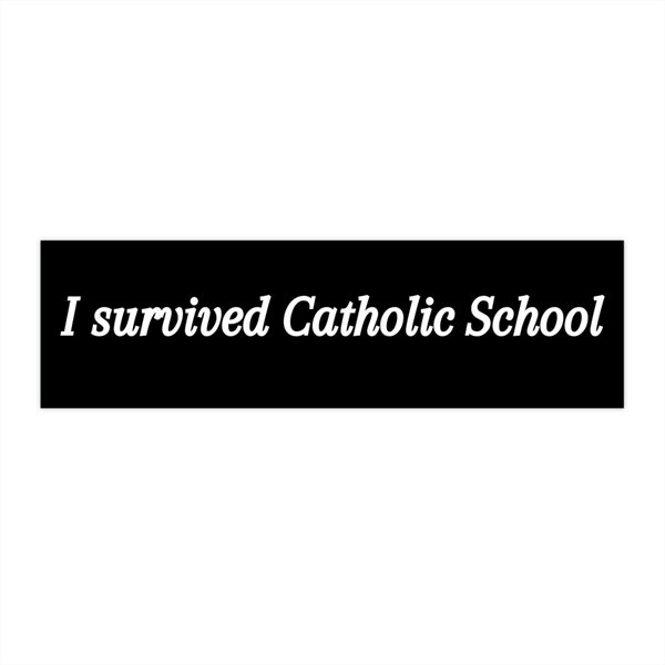 Catholic Bumper Sticker - Etsy
