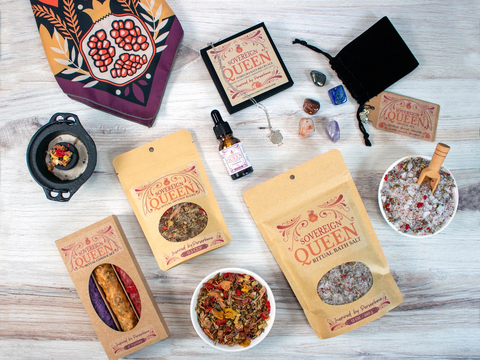 Self Empowerment Ritual Set | Sovereign Queen Collection Bundle ...