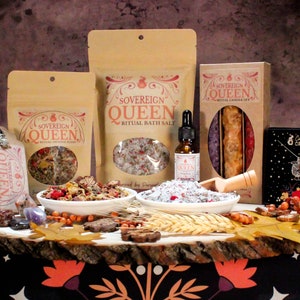 Self Empowerment Ritual Set | Sovereign Queen Collection Bundle ...