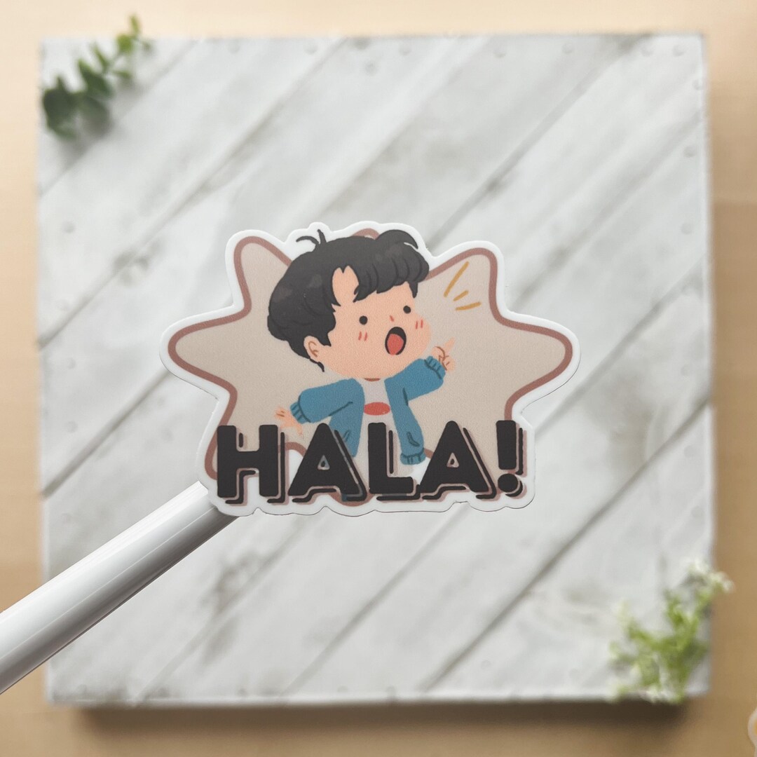 Filipino Hala! Sticker | Filipino Stickers | Water Resistant Sticker ...