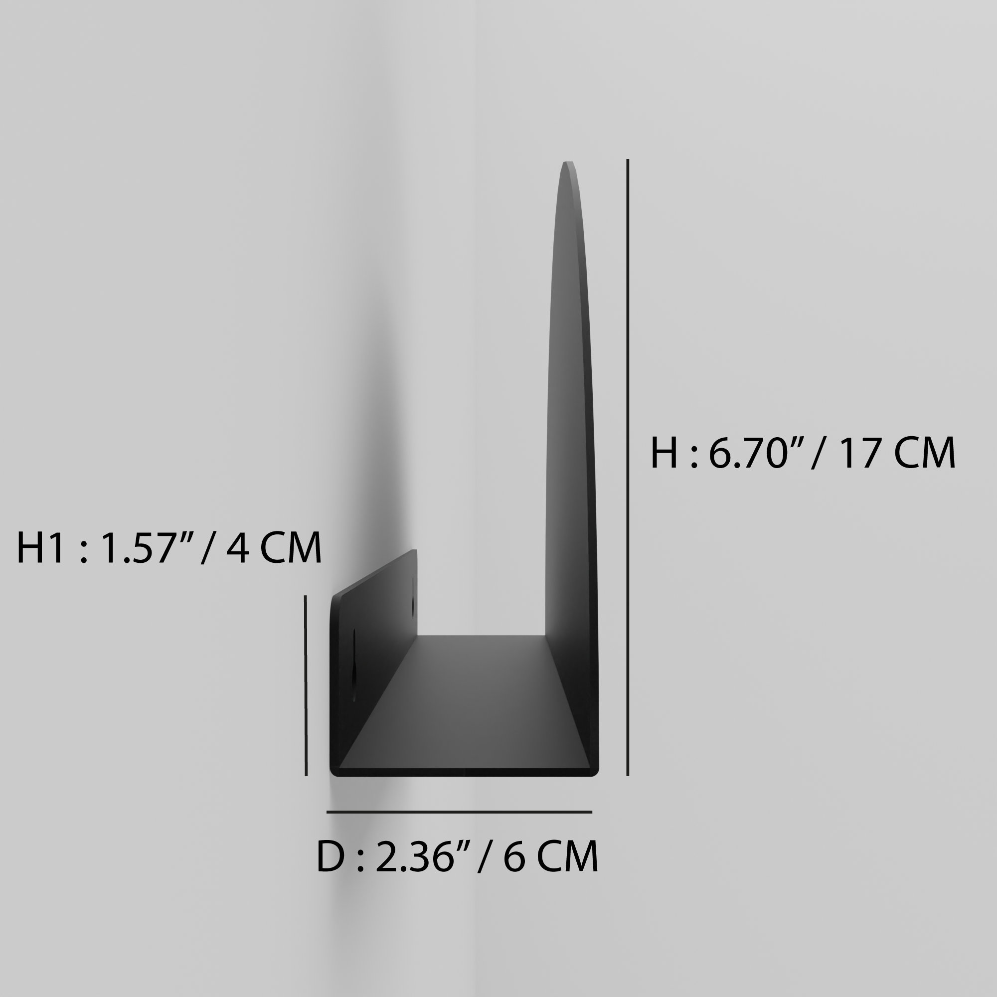 Black Magazine Holder Wall Mounted Magazine Rack - Etsy