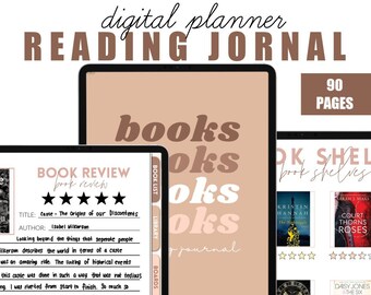 Bookish Goodnotes - Etsy