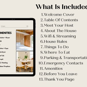Air Bnb Welcome Book Template for Vacation Rentals VRBO Hosting Guide ...
