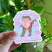 I'm Too Much? Go Find Less. Toad Sticker | Sassy Toad Sticker | Y2K ...