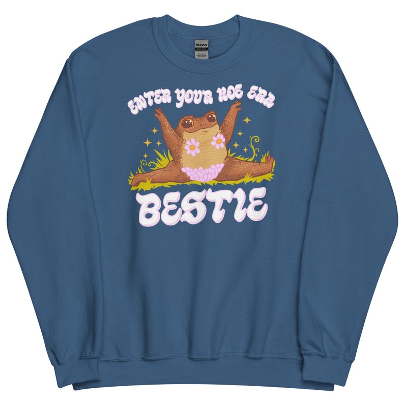 Enter Your Hoe Era Bestie Toad Sweatshirt Hoe Era Sweatshirt | Etsy