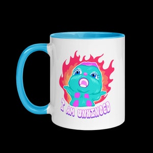I AM UNHINGED Bibble Meme | Fairytopia Bibble Flames Meme Mug | Bibble ...