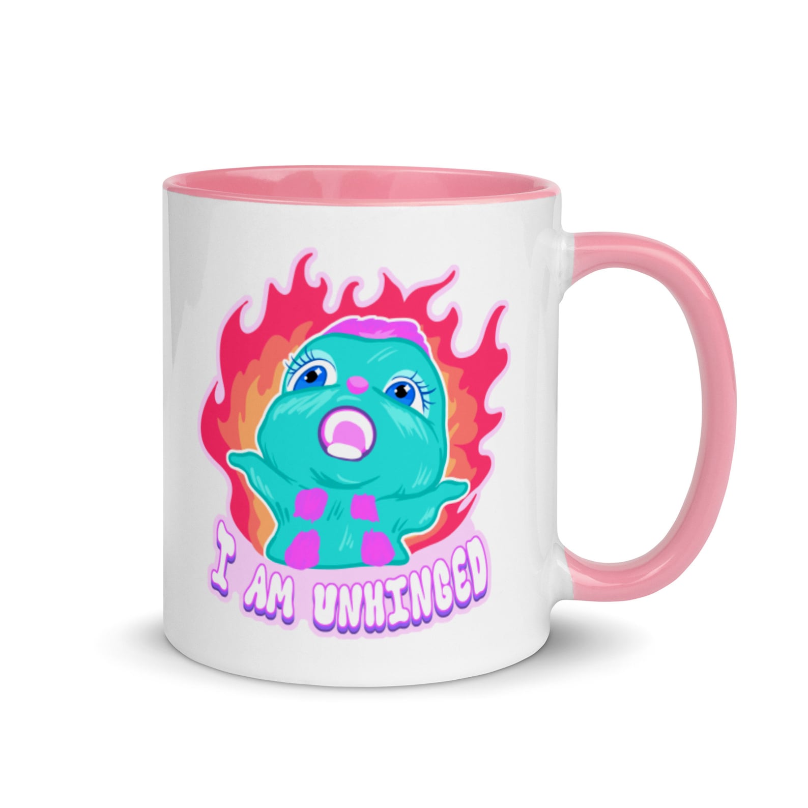 I AM UNHINGED Bibble Meme Fairytopia Bibble Flames Meme Mug - Etsy