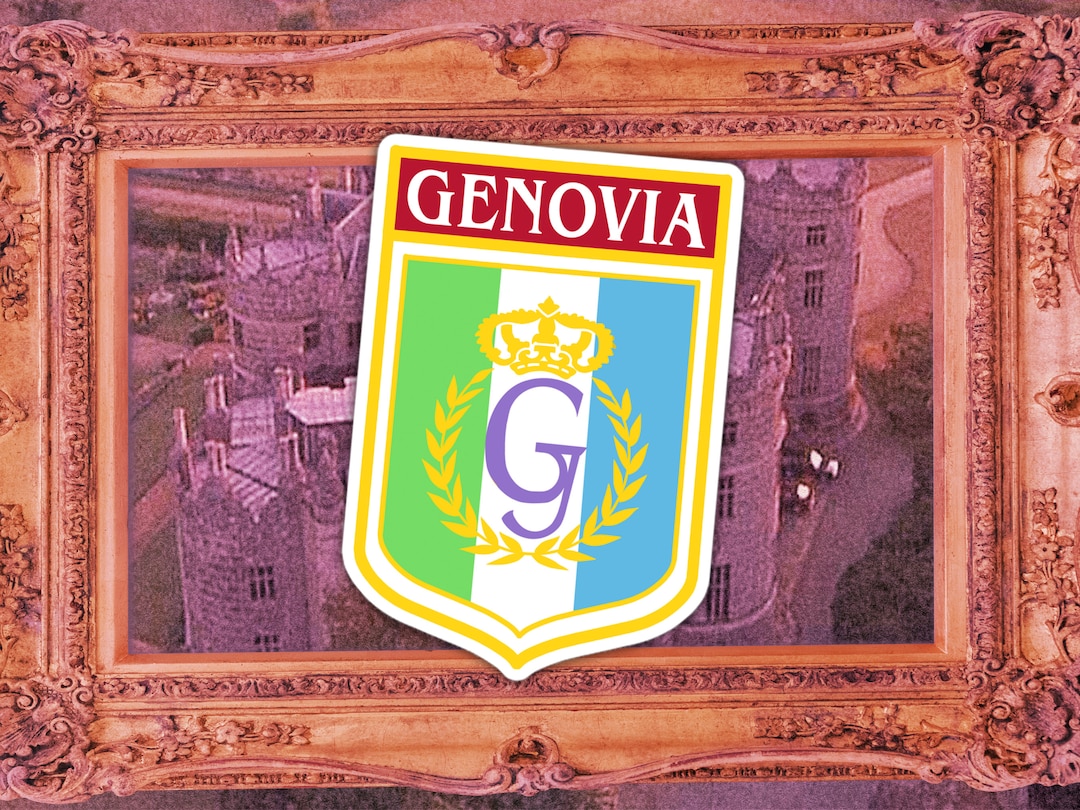 Genovia Crest Sticker Princess Diaries Movie Sticker - Etsy Australia