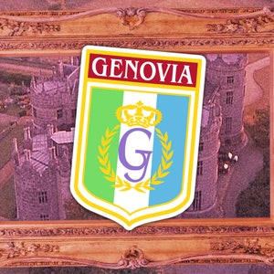 Genovia Crest Sticker | Princess Diaries Movie Sticker | Princess ...