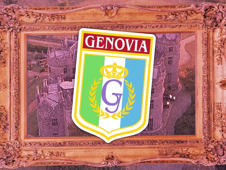 Genovia Crest Sticker | Princess Diaries Movie Sticker | Princess ...
