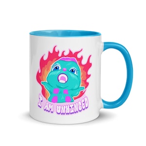 I AM UNHINGED Bibble Meme | Fairytopia Bibble Flames Meme Mug | Bibble ...