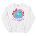 I AM UNHINGED Bibble Meme Crewneck | Fairytopia Bibble Flames Meme ...