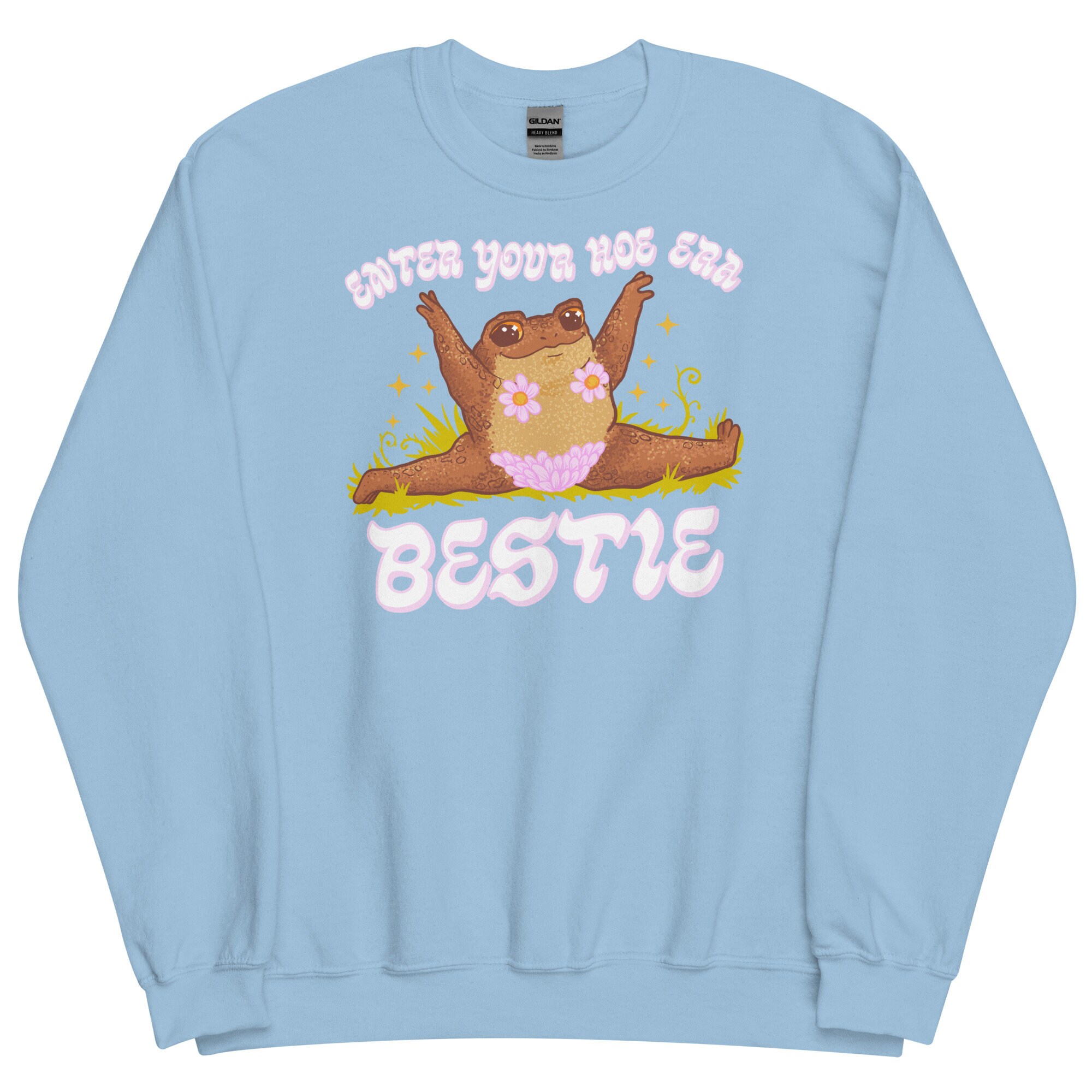Enter Your Hoe Era Bestie Toad Sweatshirt Hoe Era Sweatshirt - Etsy