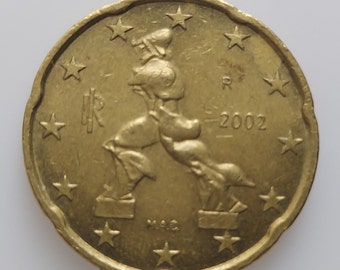 Piece 20 Centimes Italie 2002