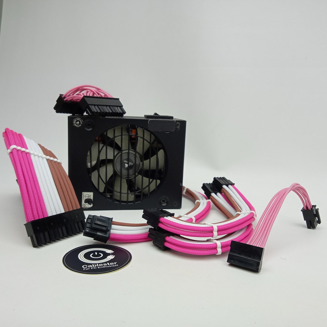 Mini Tower SFF Chassis Sleeved Custom PSU Cables - Etsy