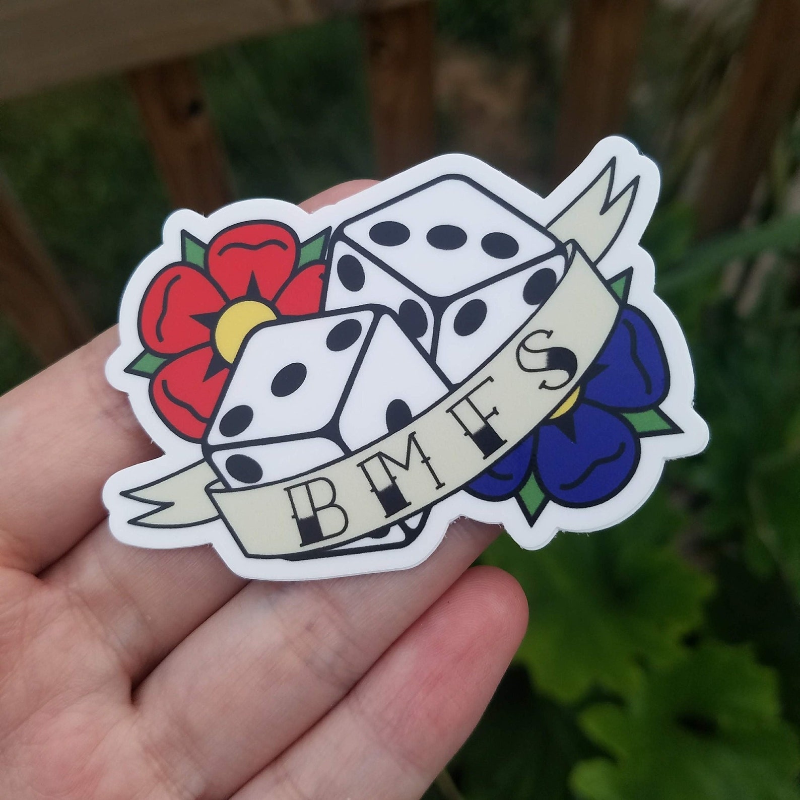 Billy Strings Sticker - BMFS 33 Dice - Etsy