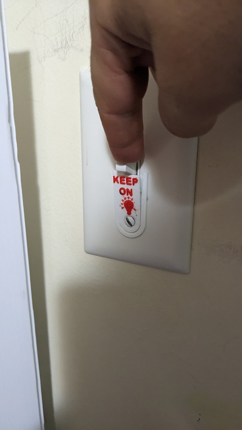 Light Switch Lock Pack | Light Switch Toggle | 3D Printed Switch ...
