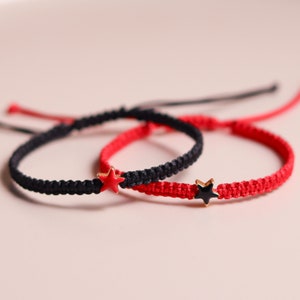 Set of 2 Matching Star Bracelets for Couples and Friendships | best ...