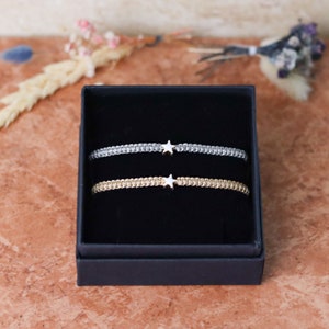 Set of 2 Matching Star Bracelets for Couples and Friendships | best ...