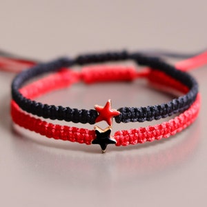 Set of 2 Matching Star Bracelets for Couples and Friendships | best ...