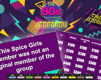 80s Jeopardy | Downloadable Powerpoint Trivia Game Scoreboard for ...