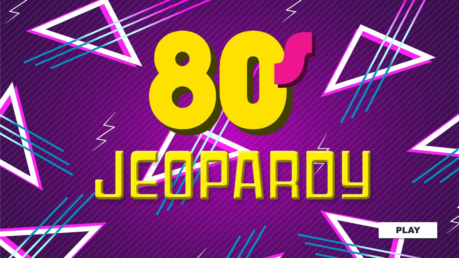 80s Jeopardy | Downloadable Powerpoint Trivia Game Scoreboard for ...
