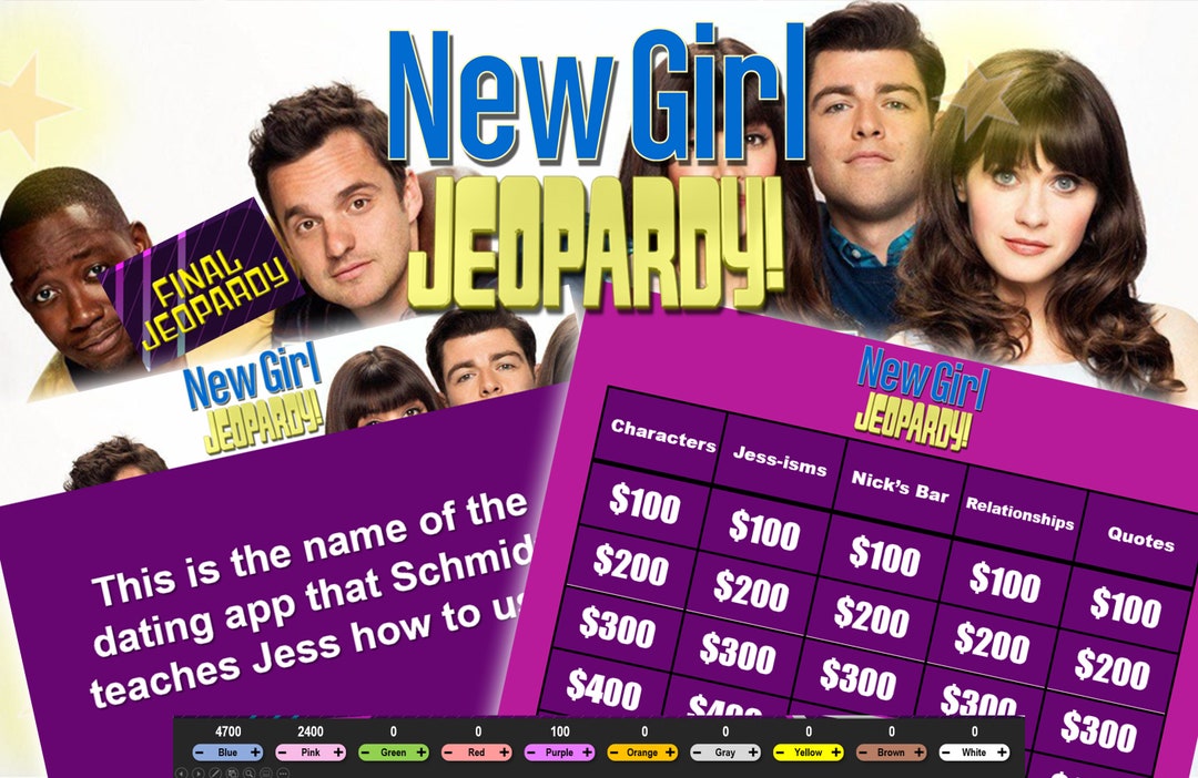 New Girl TV Show Jeopardy | Downloadable Powerpoint Trivia Game for up ...