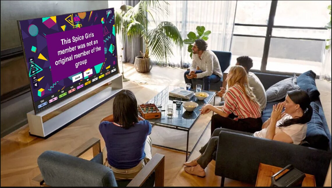 90s Jeopardy Downloadable Powerpoint Trivia Game Scoreboard - Etsy