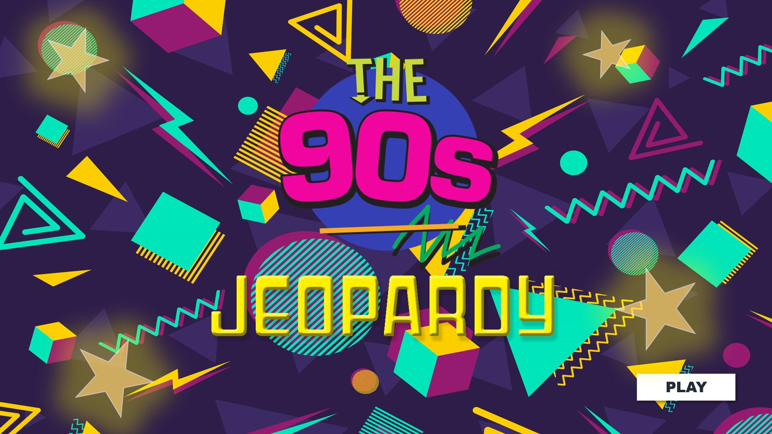 90s Jeopardy | Downloadable Powerpoint Trivia Game Scoreboard for ...