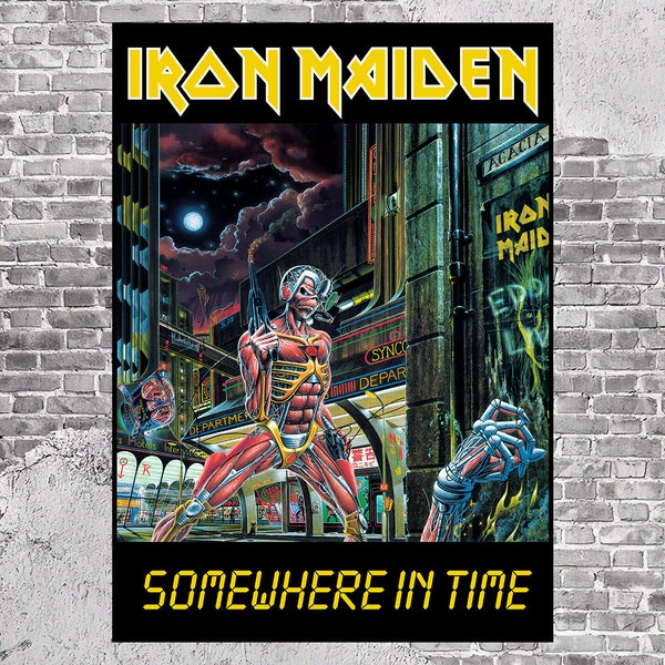 Iron Maiden Posters - Etsy
