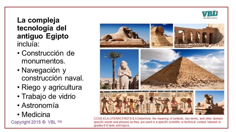 Ancient Egypt Study Guide and Map of Ancient Egypt (english and Spanish ...