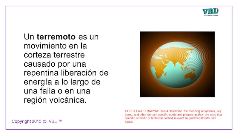Earth Science Study Guide and Picture of the Earth Layers (english and ...