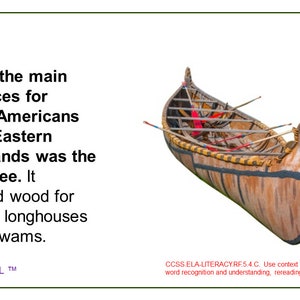 Native Americans Study Guide and Map of the Native Americans (english ...
