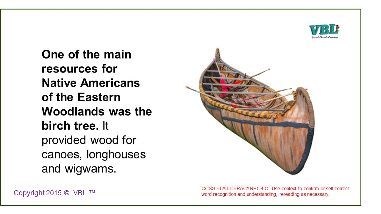 Eastern Woodlands Canoes