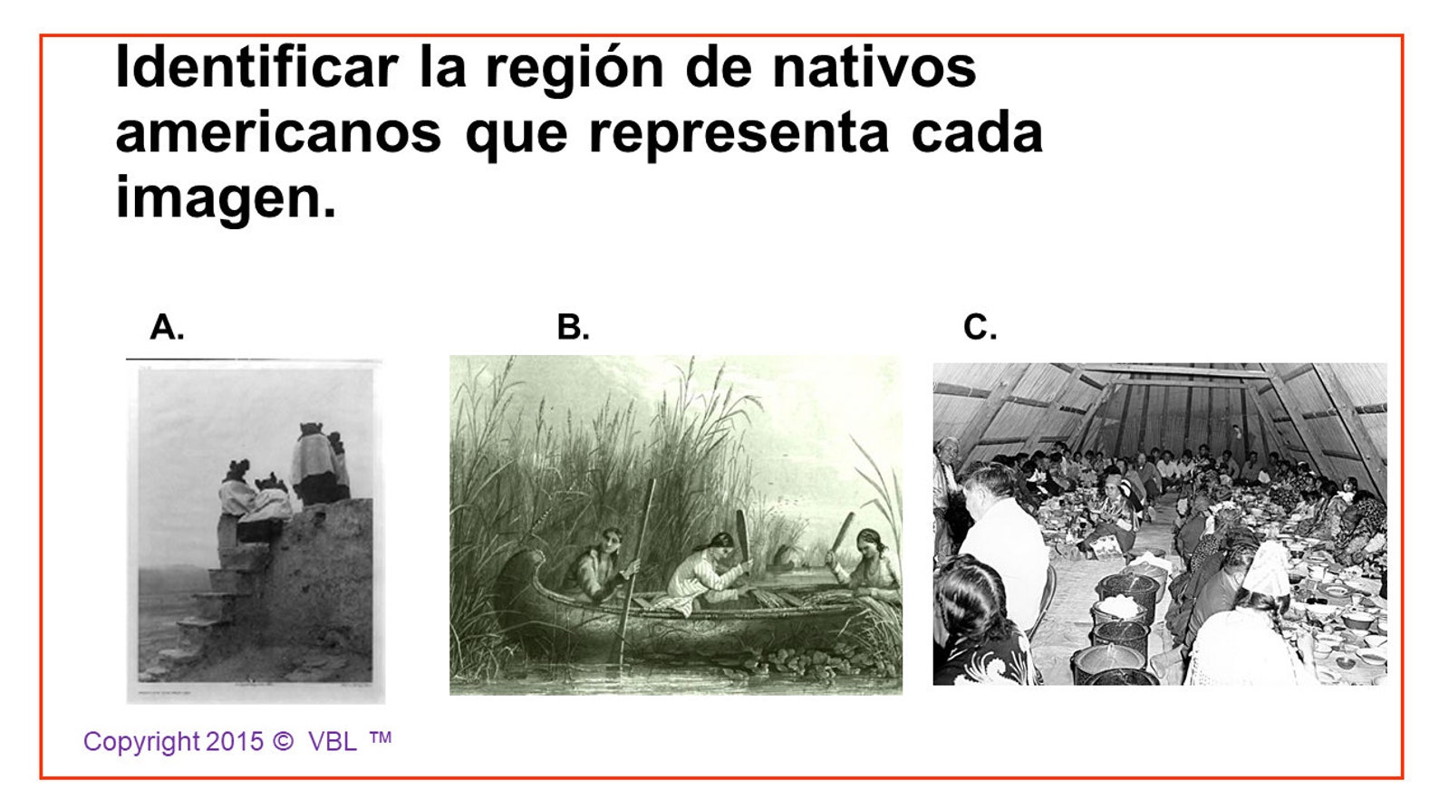 Native Americans Study Guide and Map of Native Americans (english and ...