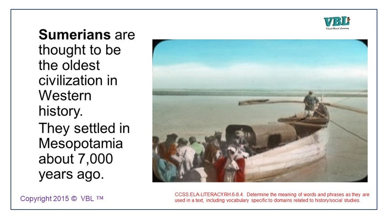 Sumerians Civilization Study Guide and Mesopotamia Map (english) - Etsy