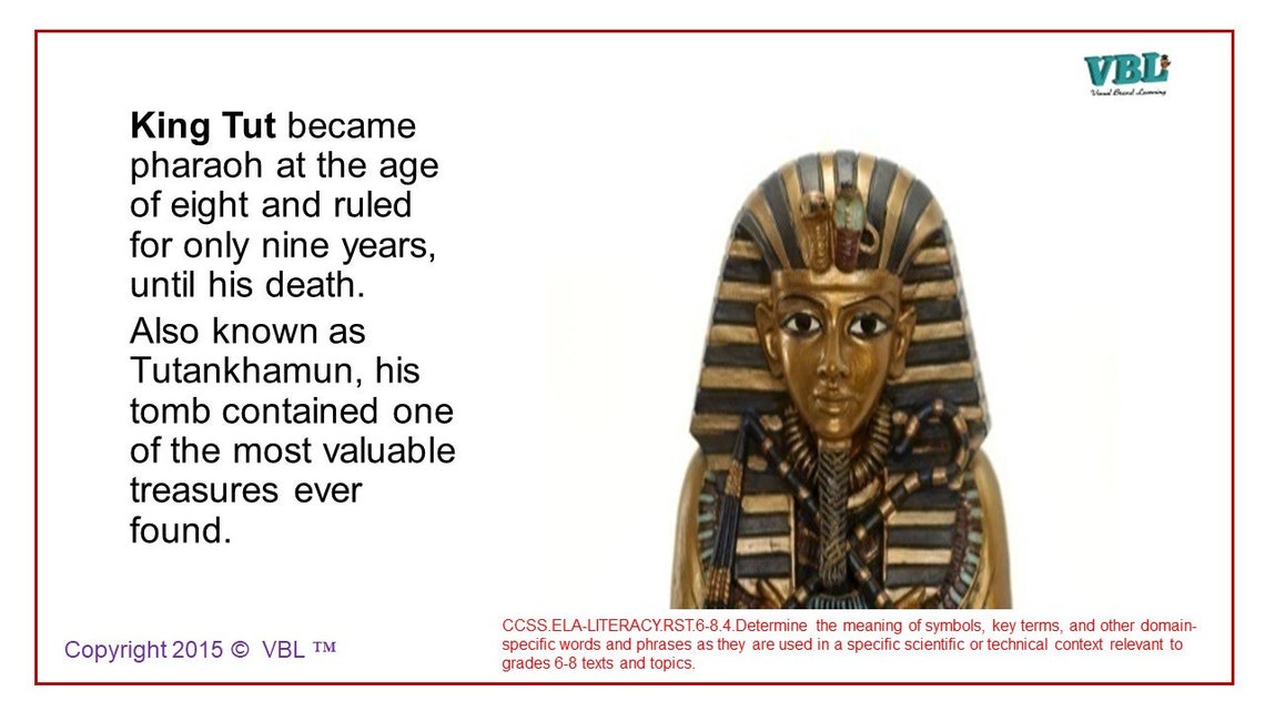 Ancient Egypt Study Guide and Large Map of Ancient Egypt english - Etsy