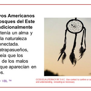 Native Americans Study Guide and Map of Native Americans (english and ...