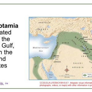 Sumerians Civilization Study Guide and Mesopotamia Map (english) - Etsy