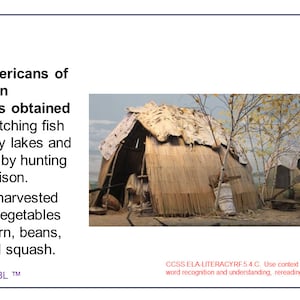 Native Americans Study Guide and Map of Native Americans (english and ...