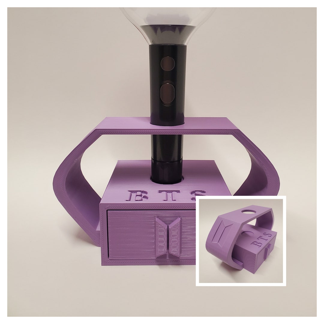 BTS ARMY Bomb Light Stick Stand / Holder Handle Style - Etsy